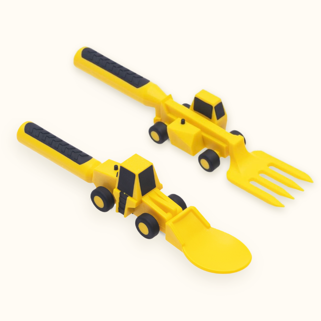 Fork + Spoon Set – Constructive Eating