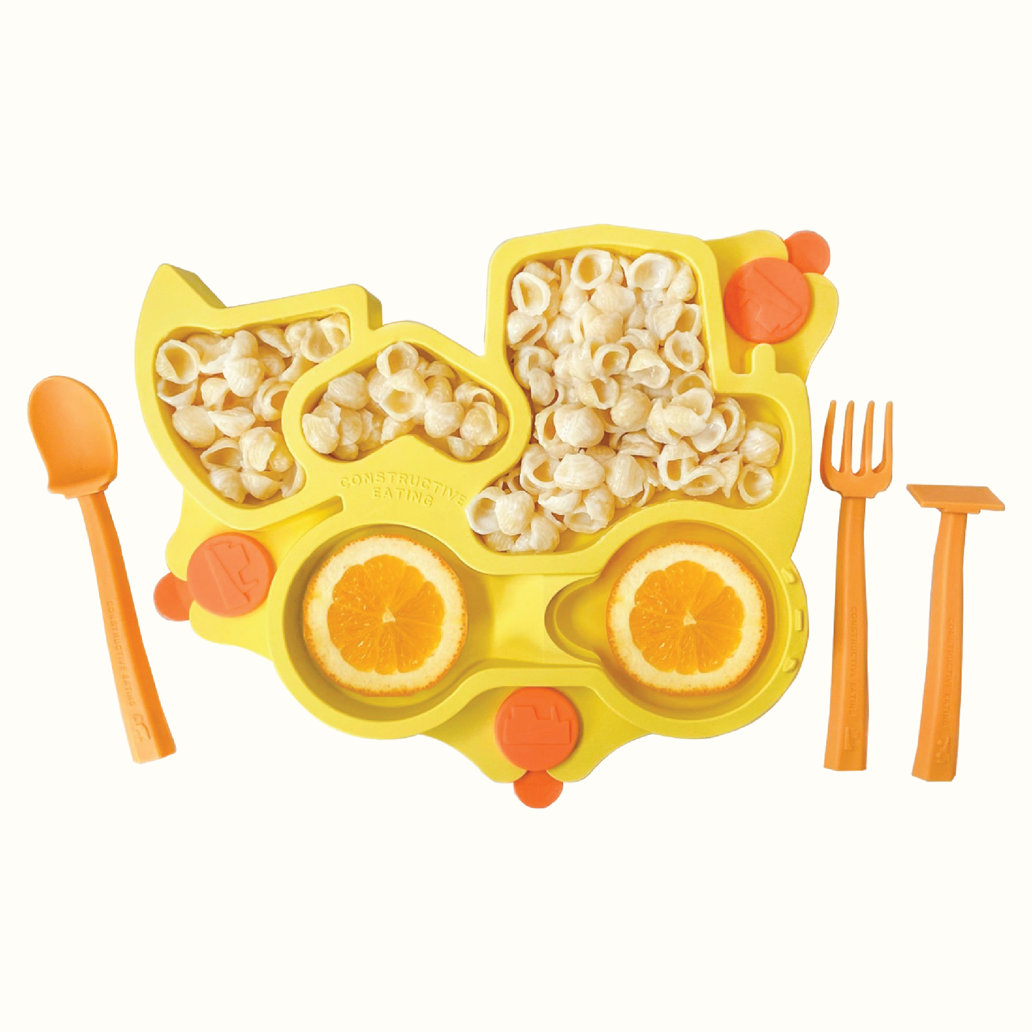 Truck Training Plate and Utensils – Constructive Eating